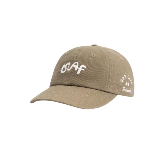 Olaf Hussein Varsity cap Beige - Llaud